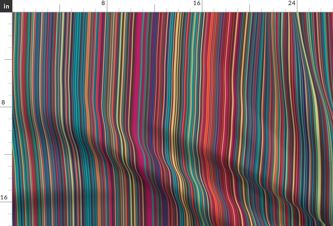 Vertical Stripe Fabric Fantastic Mini Stripe Vertical by ...