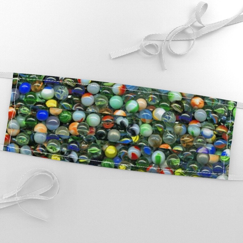 Glass Marbles Fabric an Ocean of Marbles by Weavingmajor - Etsy