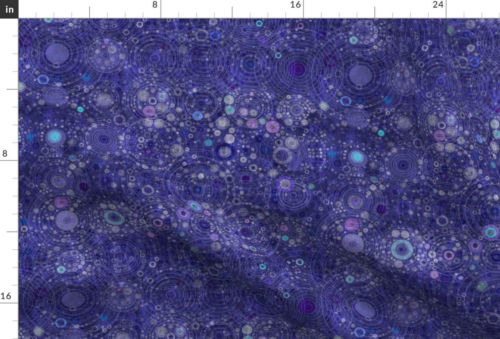 Star Map Fabric - Deep Space Calm by Elramsay - Star Map Celestial ...