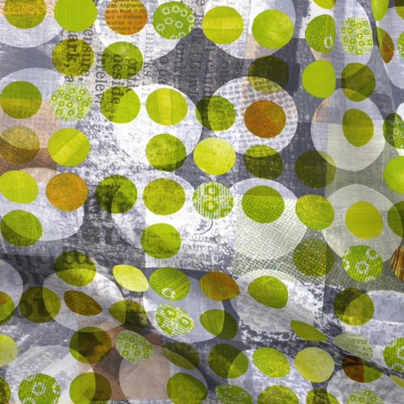 Chartreuse Fabric - Etsy