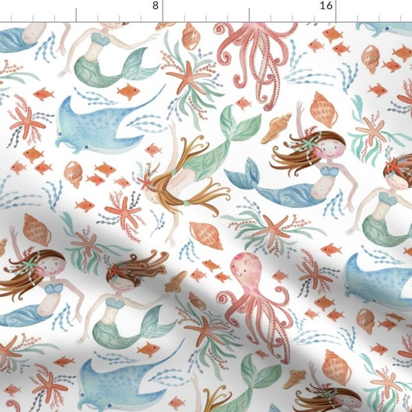 Mermaid With Manta - Etsy