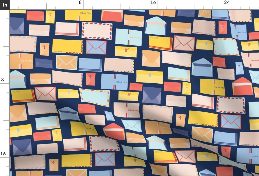 Envelope Fabric - Envelopes Letters Mail by Abbyhersey - Post Office ...