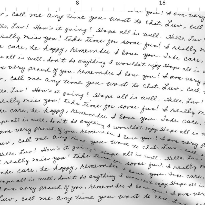 Script Fabric - Etsy