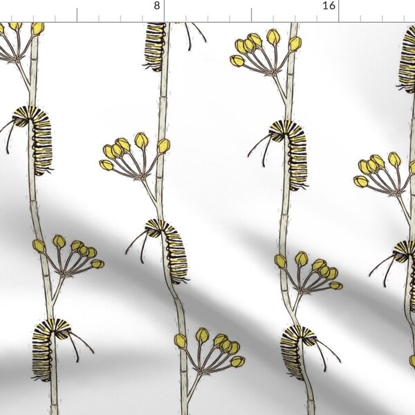 Caterpillar Fabric - Etsy