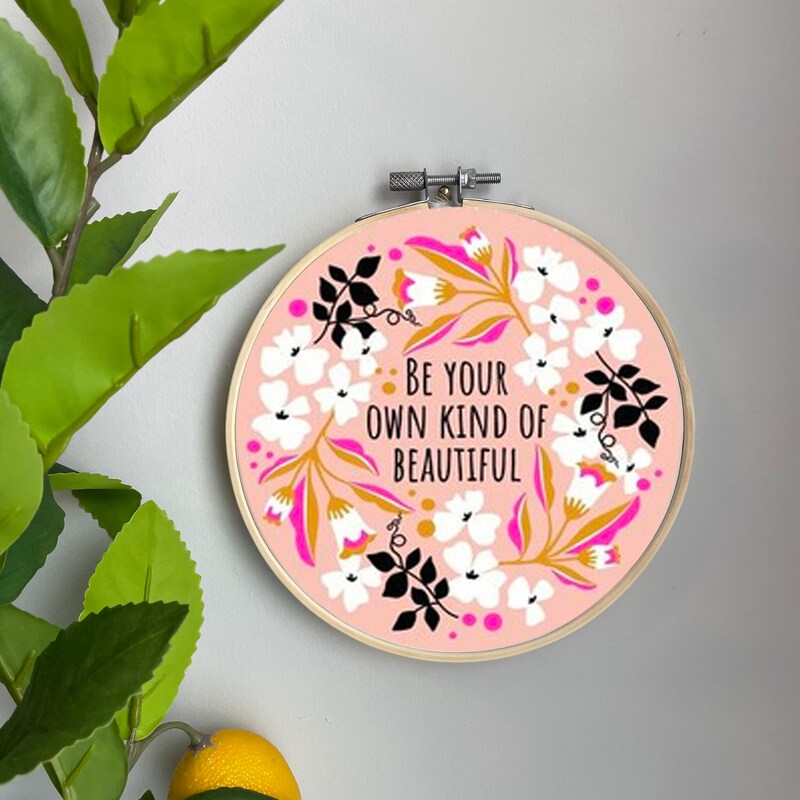 Quote Embroidery - Etsy UK
