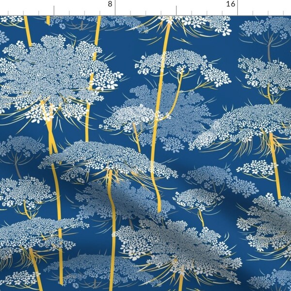 Wild Flower Fabric - Etsy