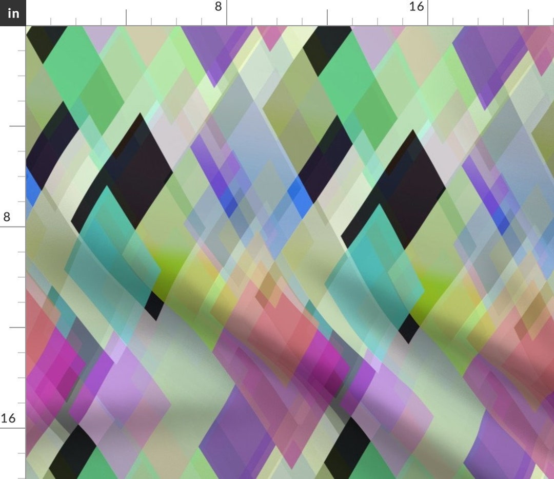 Kaleidoscope Fabric Pastel Kaleidoscope by - Etsy