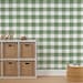 Green Plaid Wallpaper Plaid Green and Black by Daily Miracles Green ...