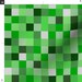 8-bit Fabric 8-bit Dark Green Pixels 3/4ths of an Inch by Joyfulrose ...