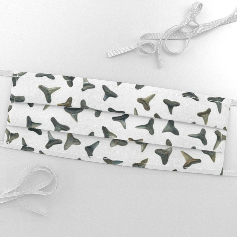 Shark Fabric Shark Teeth by Weavingmajor Shark Teeth - Etsy