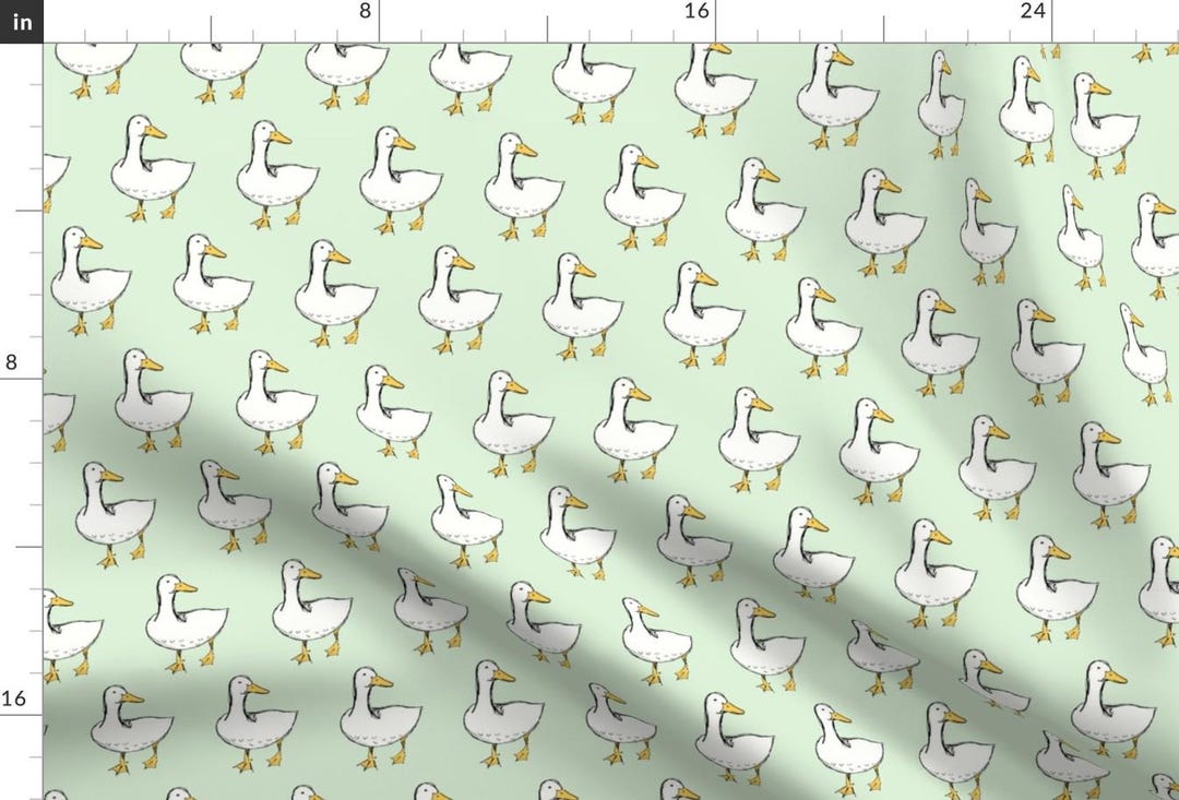 Duck Nursery Decor Fabric - Duck by Artistic Visual Designer - Duck ...