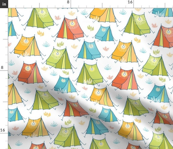 Kids Colorful Tent Fabric Camping by Oksancia Modern - Etsy