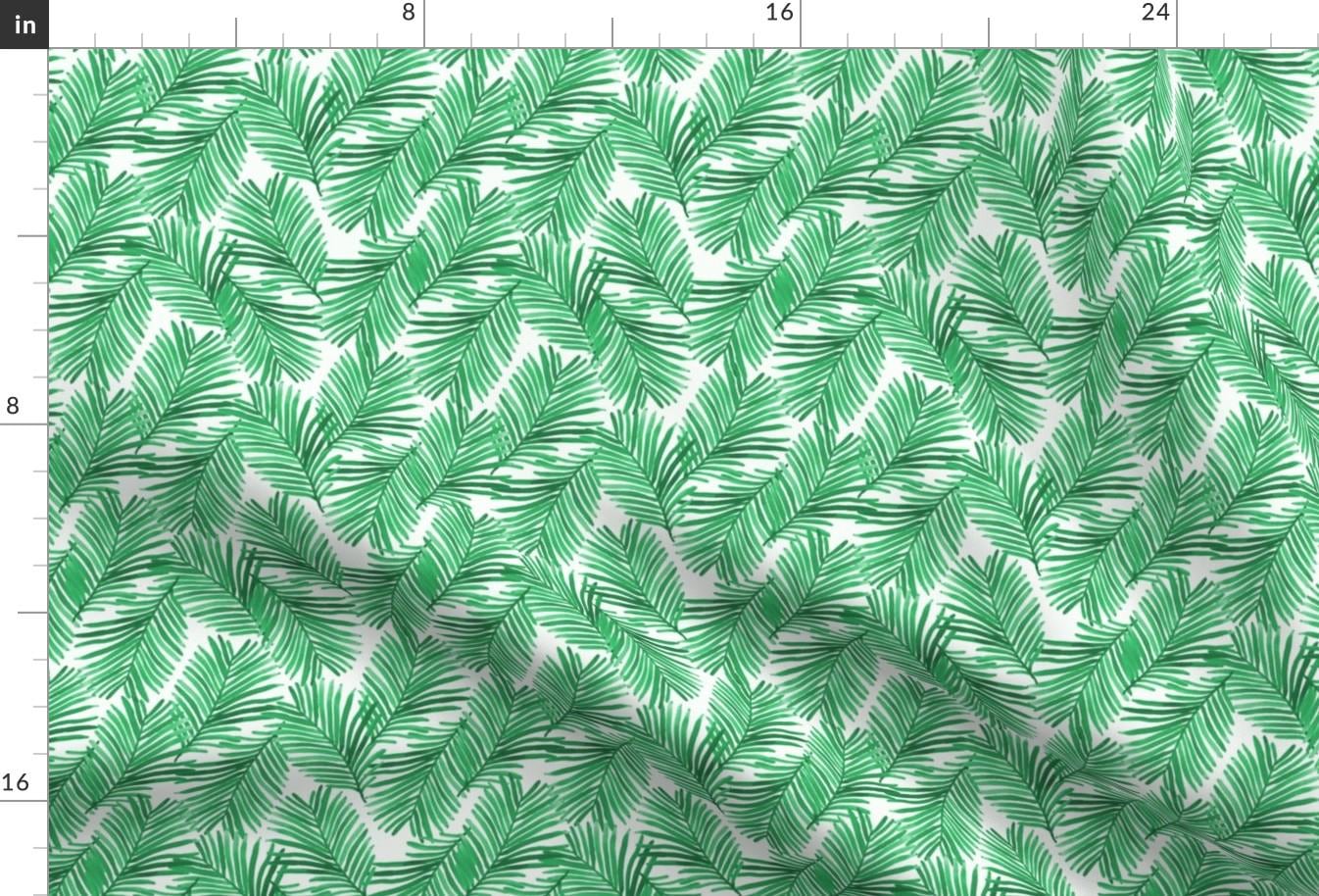 Palm Tree Fabric - Tropical Palm Leaves Summer Tropic Exotic Summer ...