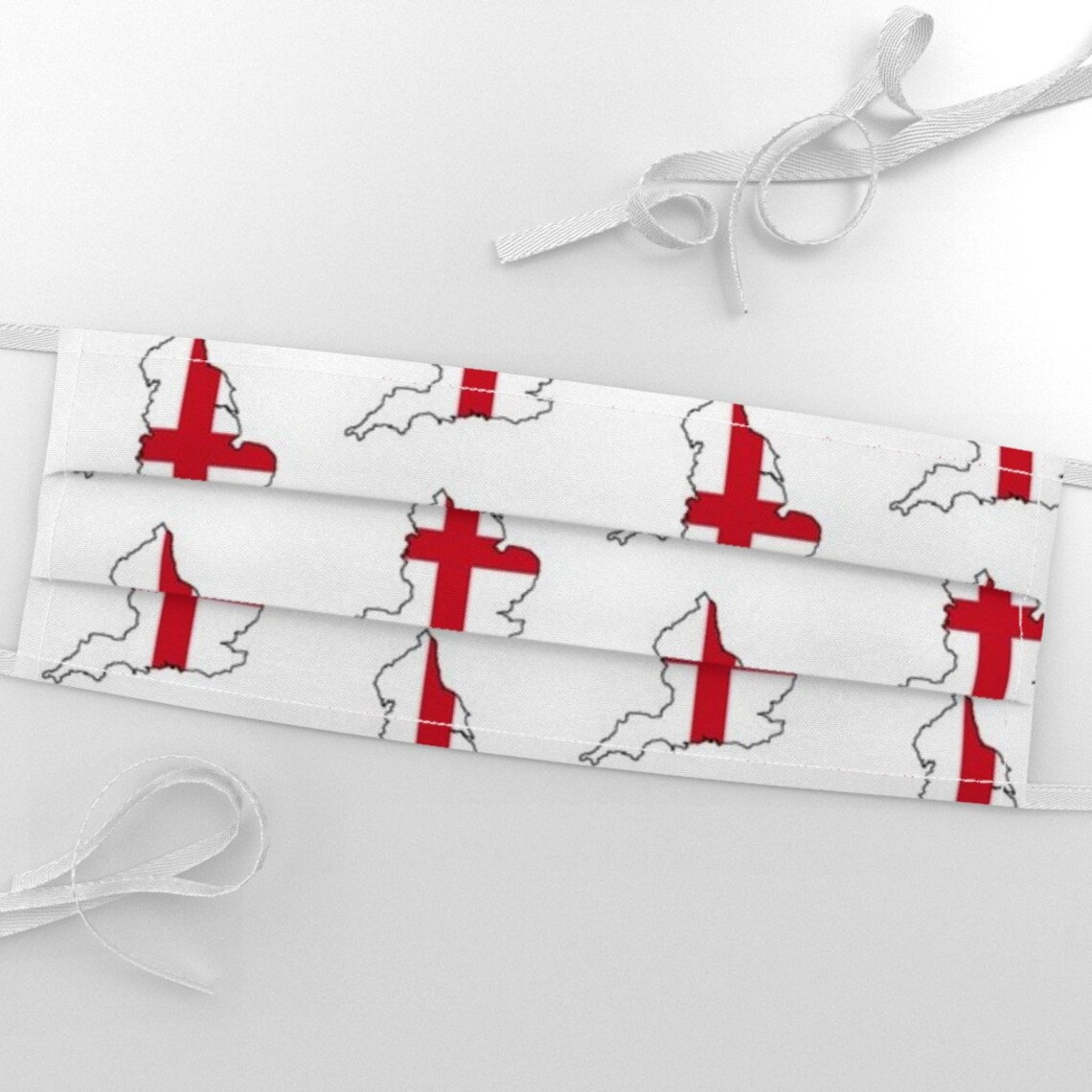 English Fabric England Flag Overlay By Thinlinetextiles | Etsy