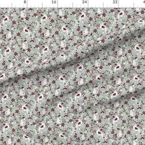 Elegant Holiday Fabric Partridge in A Pear Tree by Sarah | Etsy