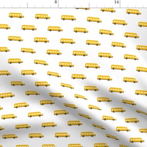 Classic School Bus Fabric School Bus Small by Littlesmilemakers Yellow ...