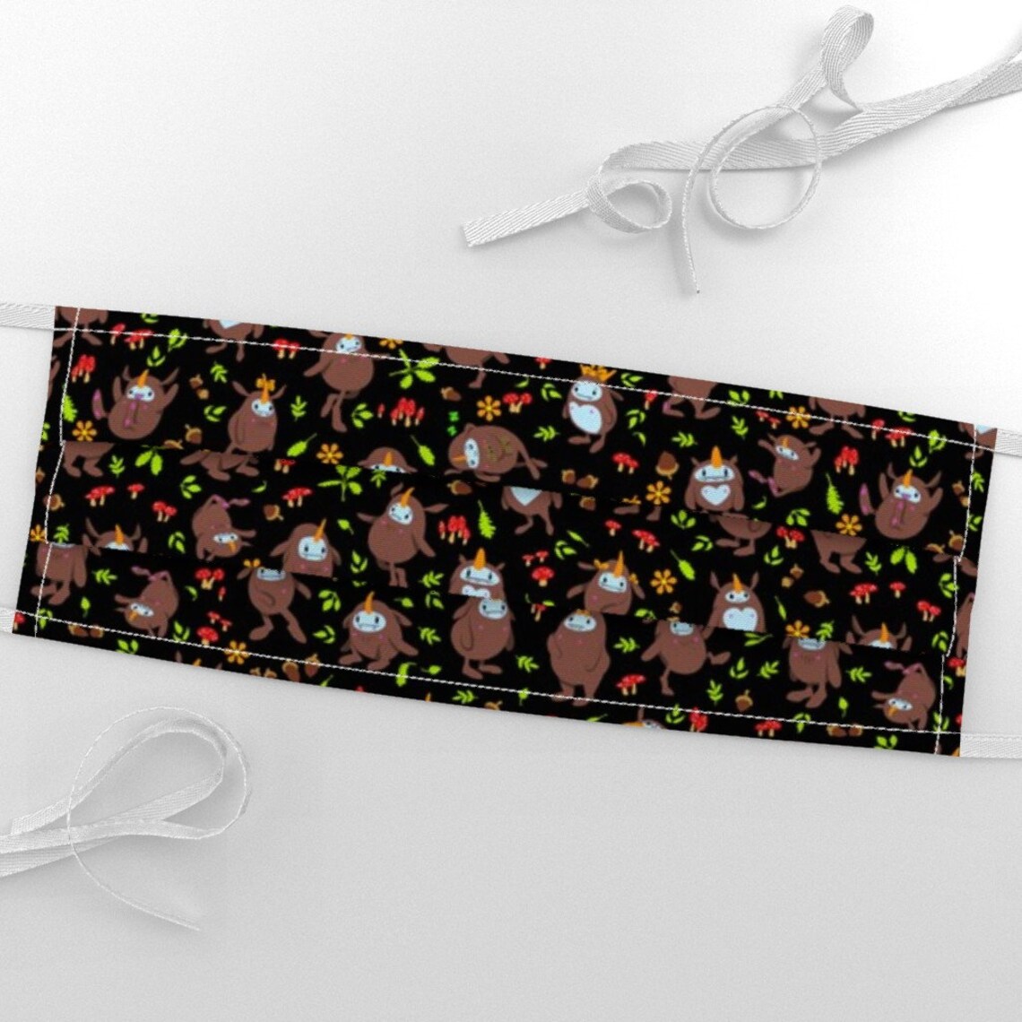 Yeti Fabric Fall Yeti by Jadegordon Yeti Woodland Monster | Etsy