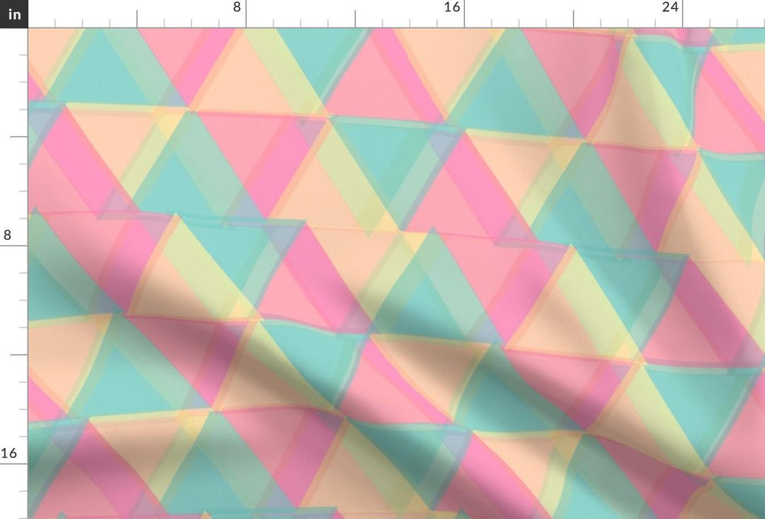 Geometric Triangle Fabric - ∆∆∆ Triangles [big] by Lydia_meiying ...