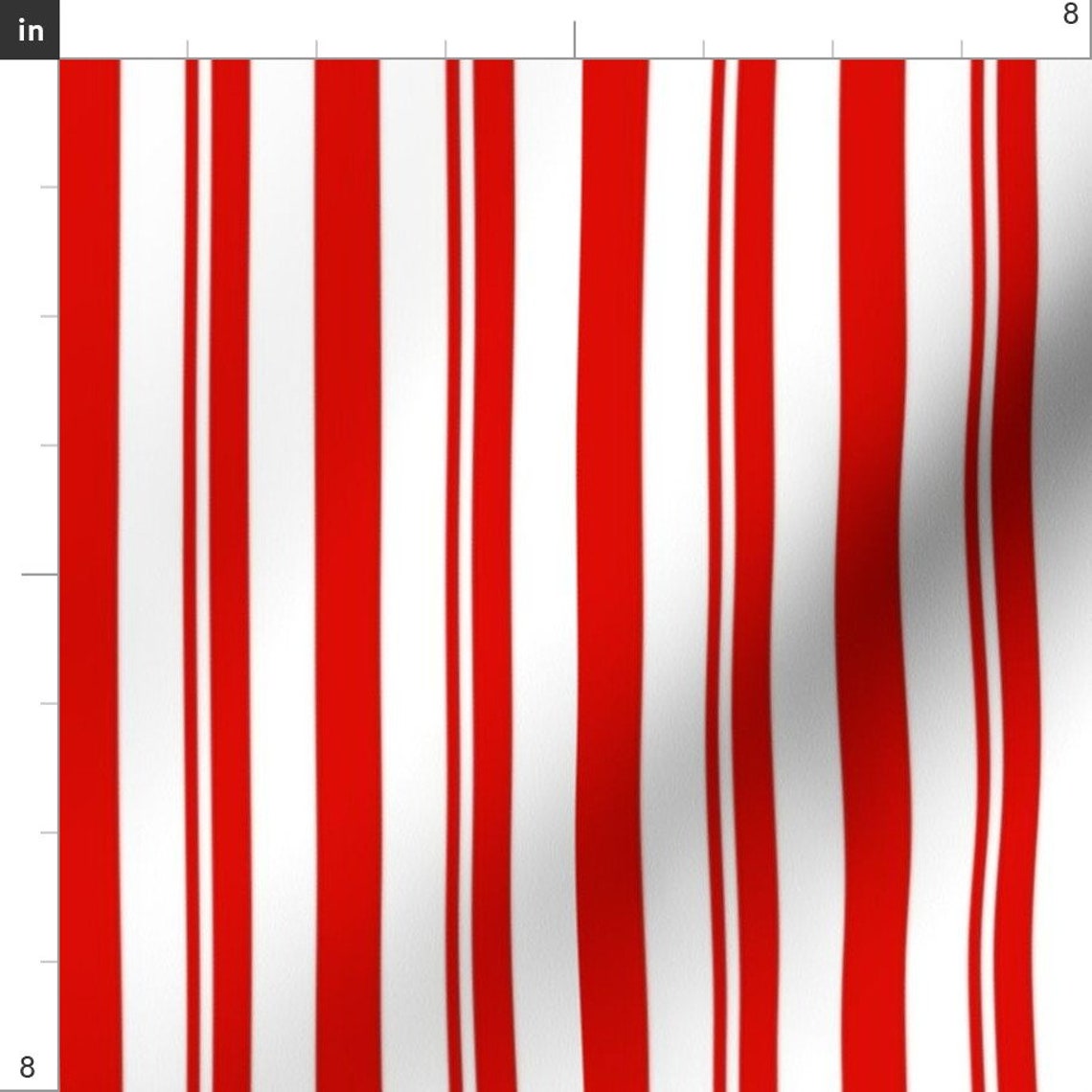 Dapper Fabric Dapperdans-red by Sandityche Dapper Stripe - Etsy