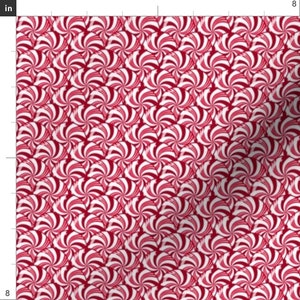Peppermints Fabric Christmas Peppermint Candy Scales Red - Etsy