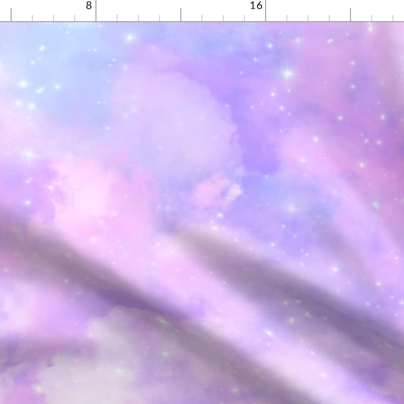 Pastel Celestial Fabric - Etsy