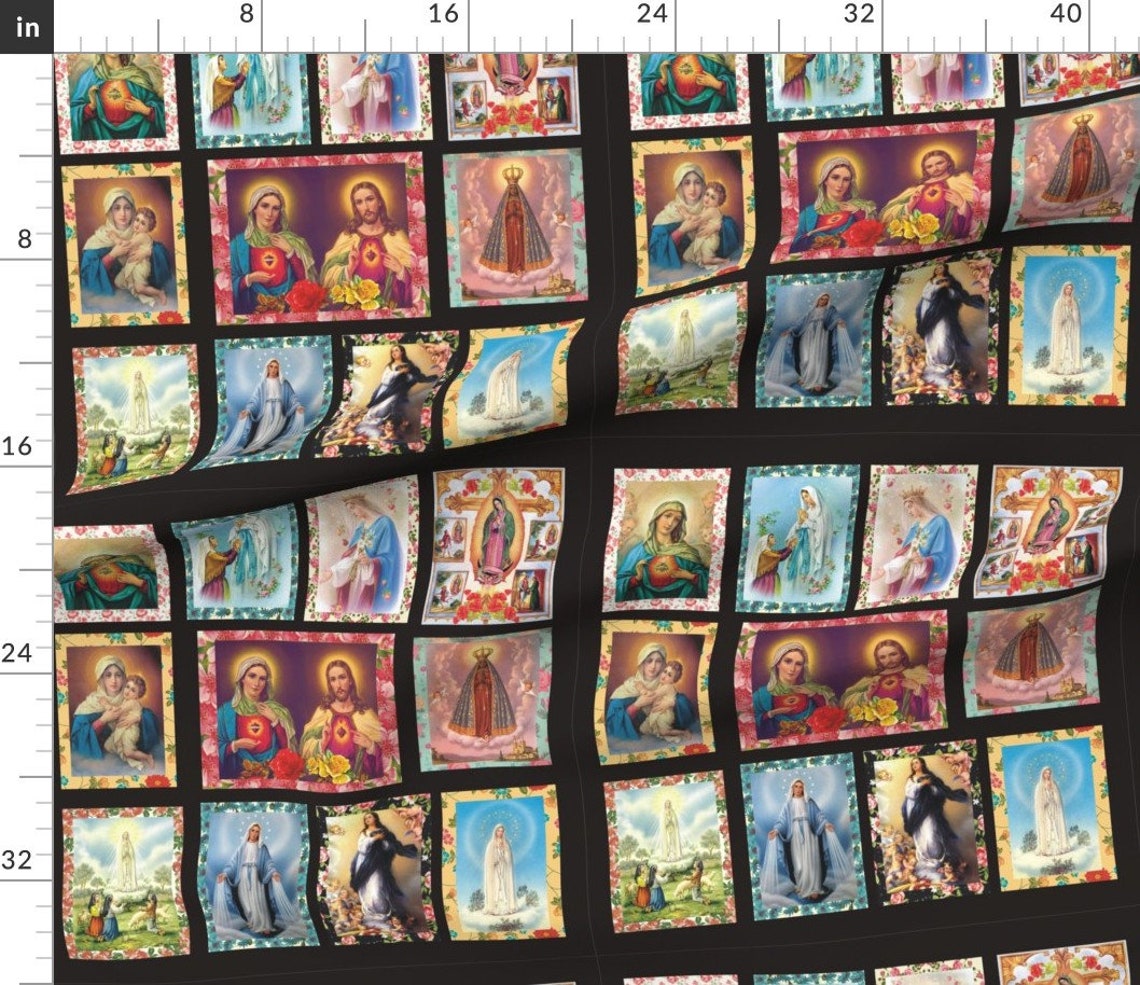 Panel Fabric Our Ladies Panel by Anette Teixeira Panel | Etsy