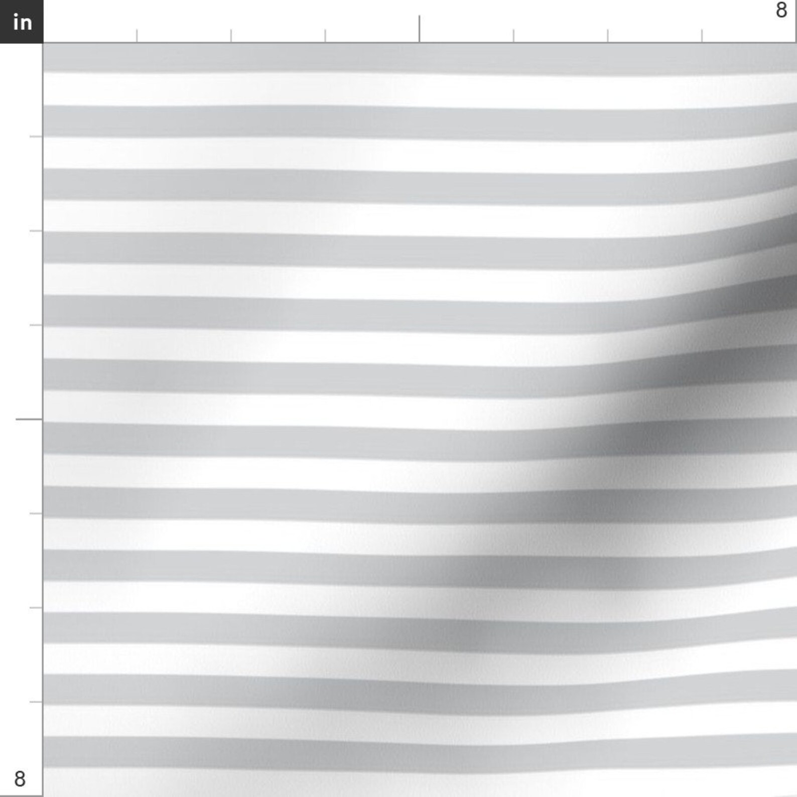 Horizontal Stripes Fabric Stripes Light Gray by Misstiina | Etsy