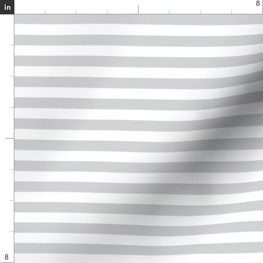 Horizontal Stripes Fabric Stripes Light Gray by Misstiina | Etsy