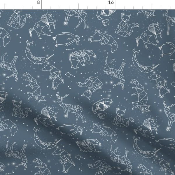 Constellation Fabric - Etsy
