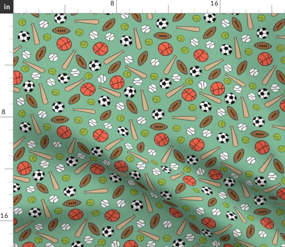 Sport Fabric Sports // Playground Team Basketball Boys Girls - Etsy