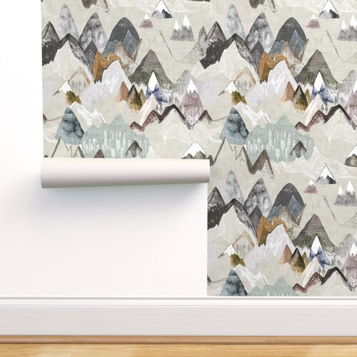 Tile Wallpaper Wonderland in Spring Small Print by Micklyn | Etsy