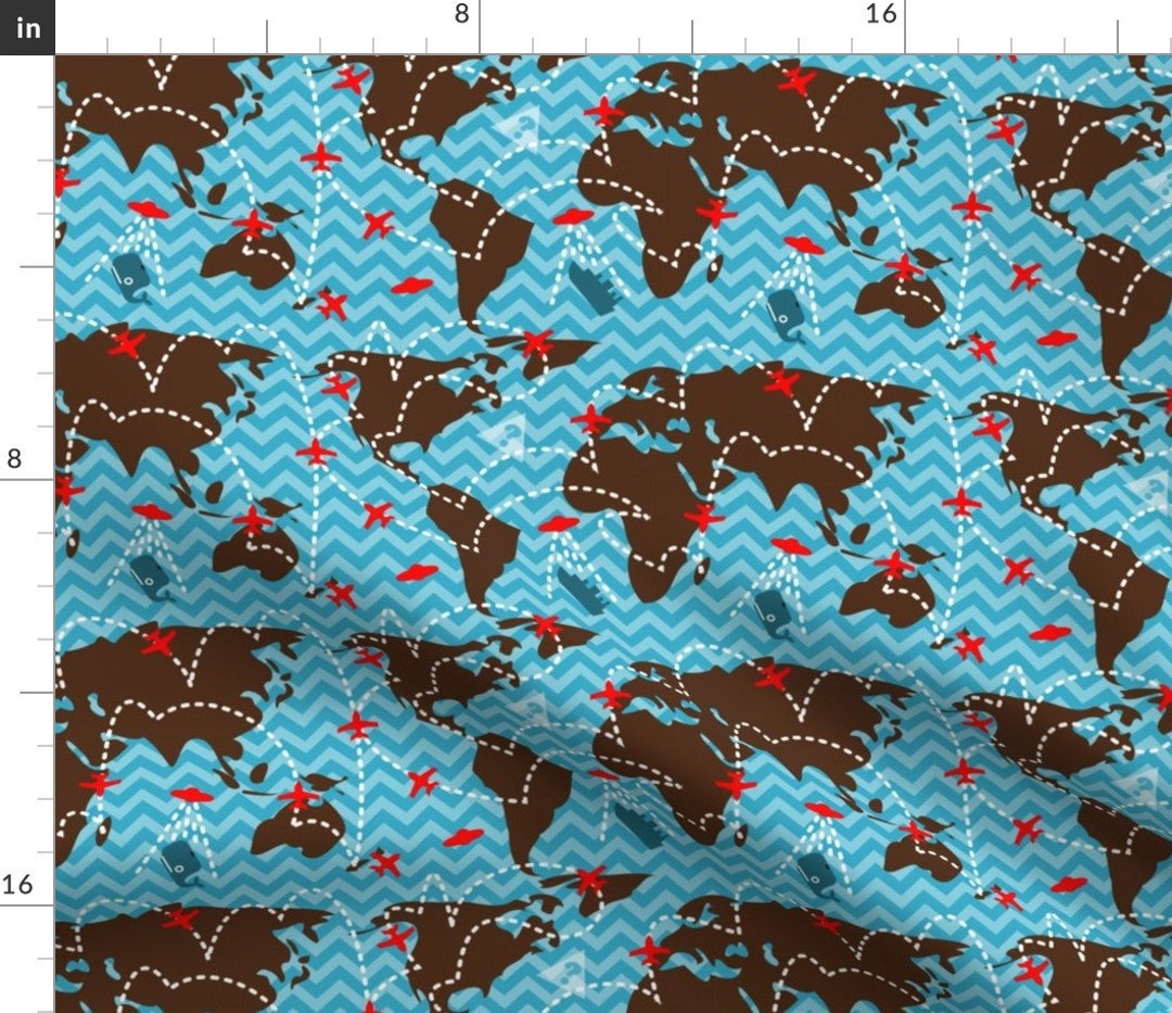 Aviation Fabric Flight Plan by Thirdhalfstudios Aviation - Etsy