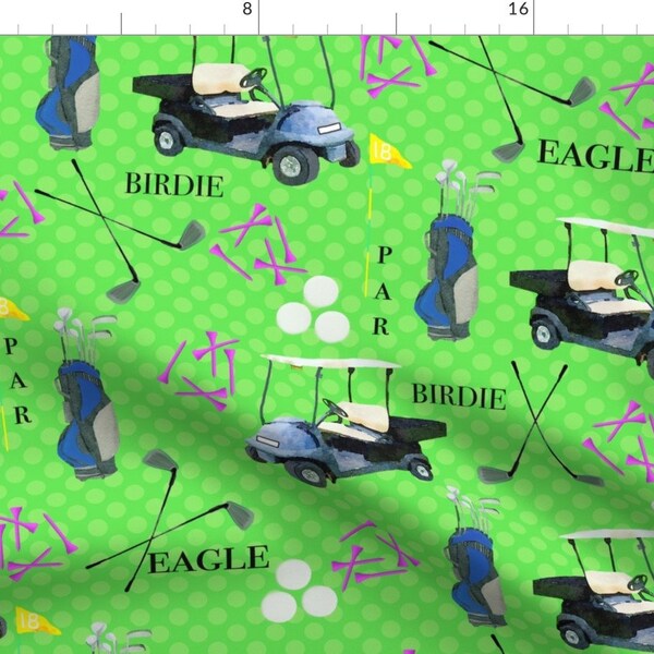 Golf Course Fabric - Etsy