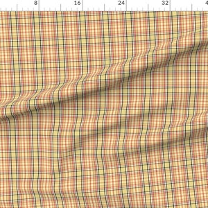 Khaki Plaid Fabric Autumn Khaki Plaid by Littlerhodydesign - Etsy