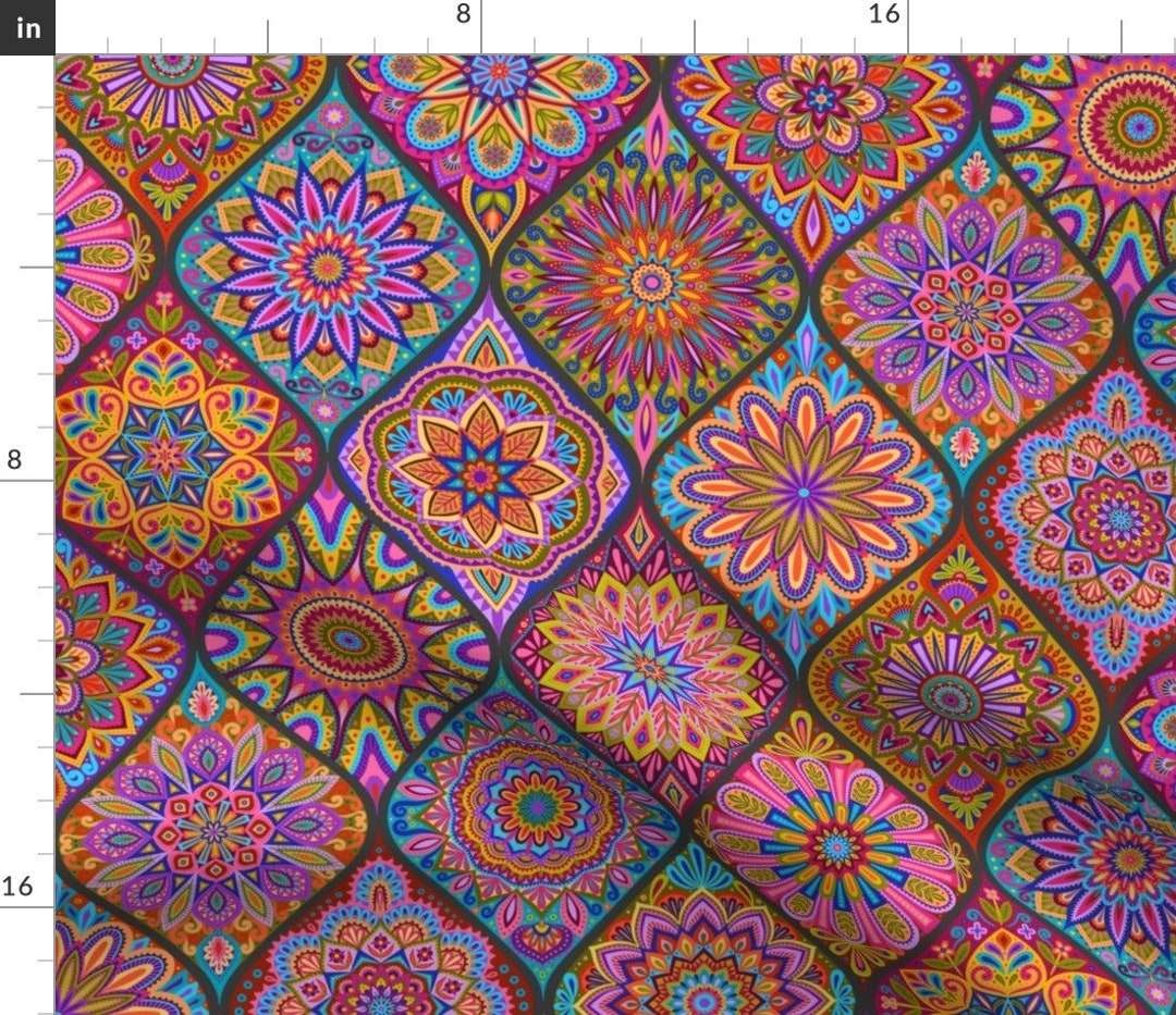 Moroccan Festival Fabric the Marrakesh Express by Groovity - Etsy