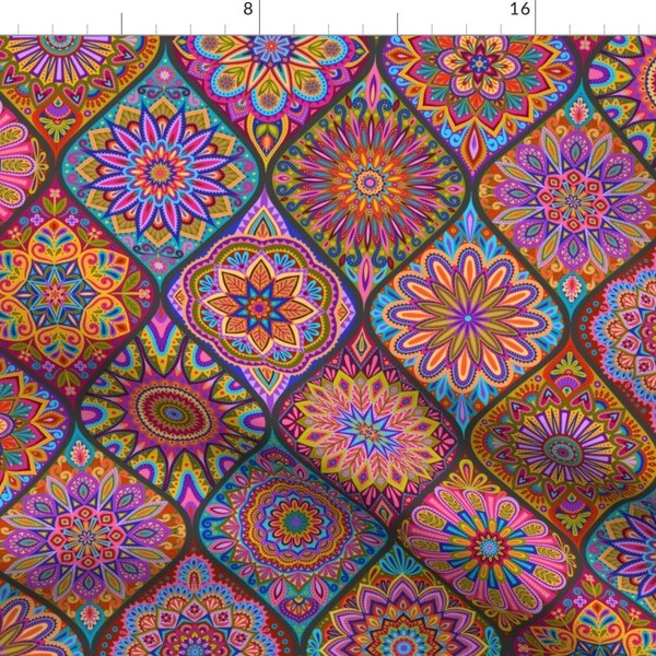 Moroccan Style Fabric - Etsy