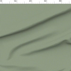 Sage Green Check Fabric Sage Green Gingham by Weavingmajor Autumn ...
