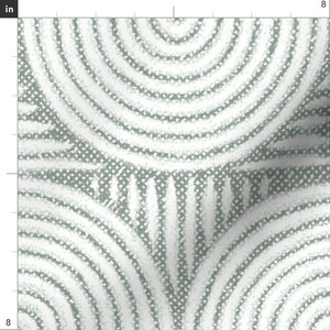 Geometric Neutral Upholstery Fabric- Zen Garden by Kuriyamadesigns ...