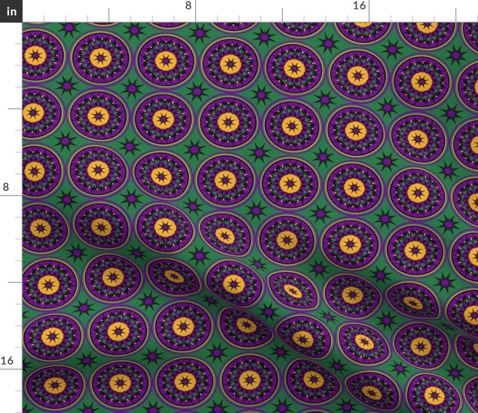 Mardi Gras Fabric Mardi Gras Big Top by Snow Bird Designs - Etsy