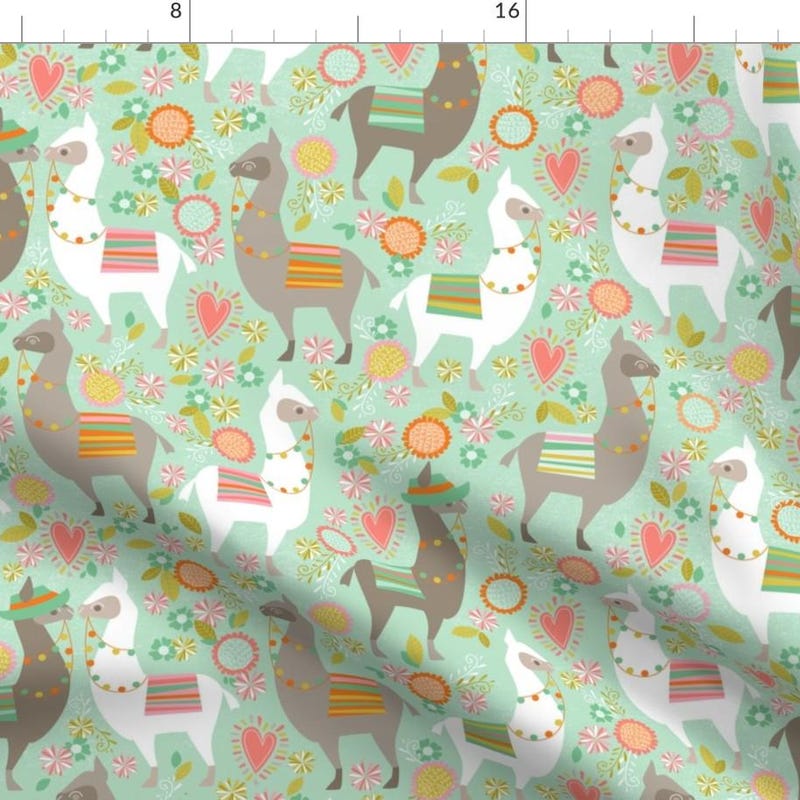Alpaca Knit Fabric Yard - Etsy