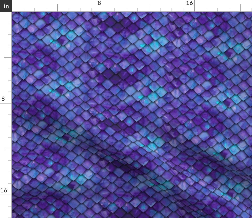 Dragon Scale Fabric Dragon Scales Purple by - Etsy