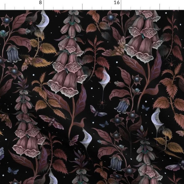 Witchy Apparel Fabric - Etsy UK