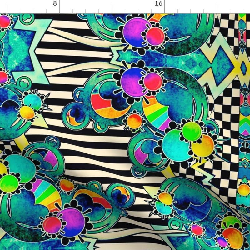 Funky Fabrics With Textures - Etsy