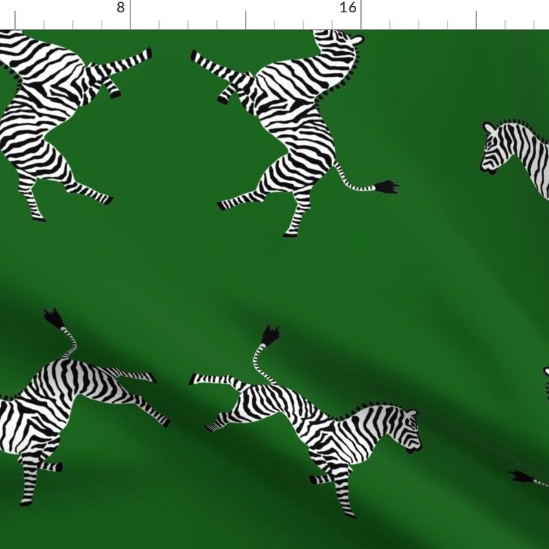 Zebra Fabric - Etsy