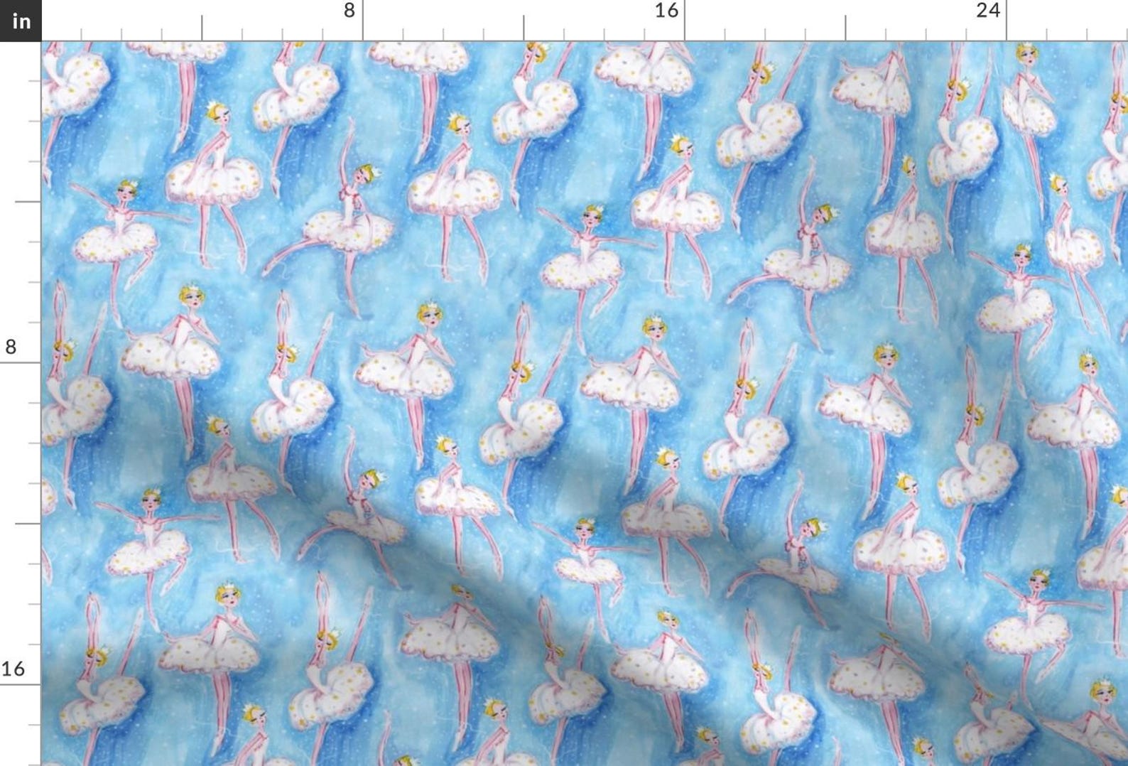 Ballet Fabric - Snow Queen by Dinorahaleatelier Ballet Ballerina ...
