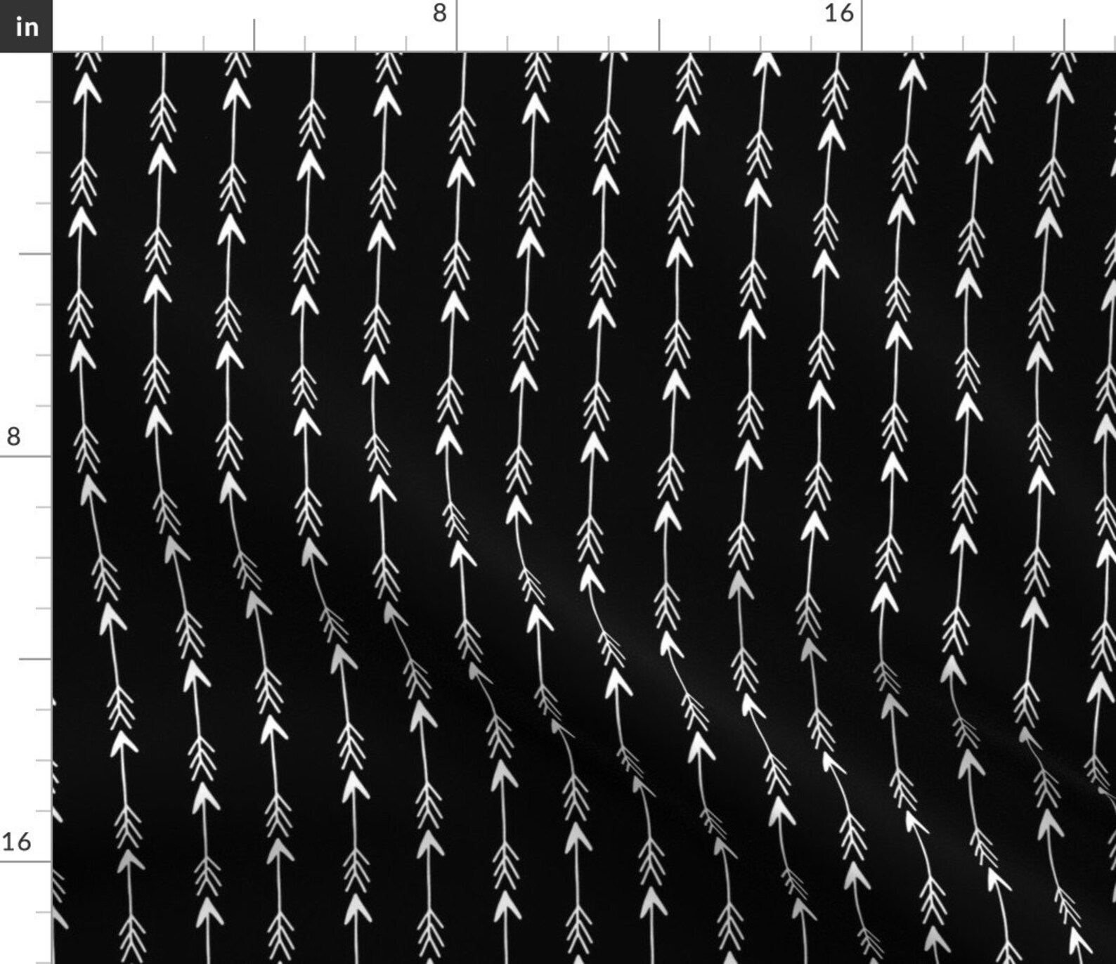 Arrow Fabric Arrow Rows Nursery Baby Simple Arrows Fabric by - Etsy