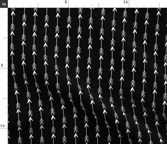 Arrow Fabric Arrow Rows Nursery Baby Simple Arrows Fabric by - Etsy