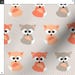 Baby Fox Fabric Baby Foxes by Heleenvanbuul Woodland Fox Nursery Decor ...