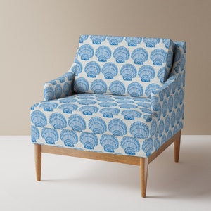 Summer Seashells Upholstery Fabric Clams by Vivdesign Coastal Beach ...