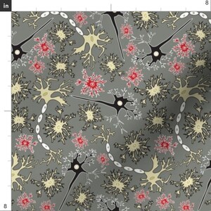 Neurons Fabric Neurons by Mag-o Medical School Science Class Brain ...